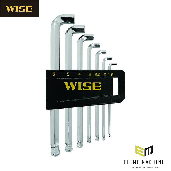 斜めからでも回せるボールポイント。よく使うサイズをまとめて揃えた、WISEのボールポイント六角レンチセットです。 ボールポイント側は傾けた状態でも六角穴付きボルトを回せるため、障害物のある場所や奥まった場所でも作業がはかどります。 反対側の...