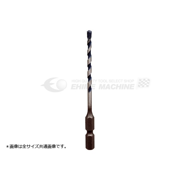 特徴 ・正確な位置決め ・速い穴あけ ・振動ドリル・インパクトドライバードリル兼用シャンク ■用途コンクリート・モルタル・（石材） ■仕様 ・全長(mm)：100 ・錐径(mm)：6.0 ・シャンク：6.35（mm)六角軸 ・有効長(mm)...