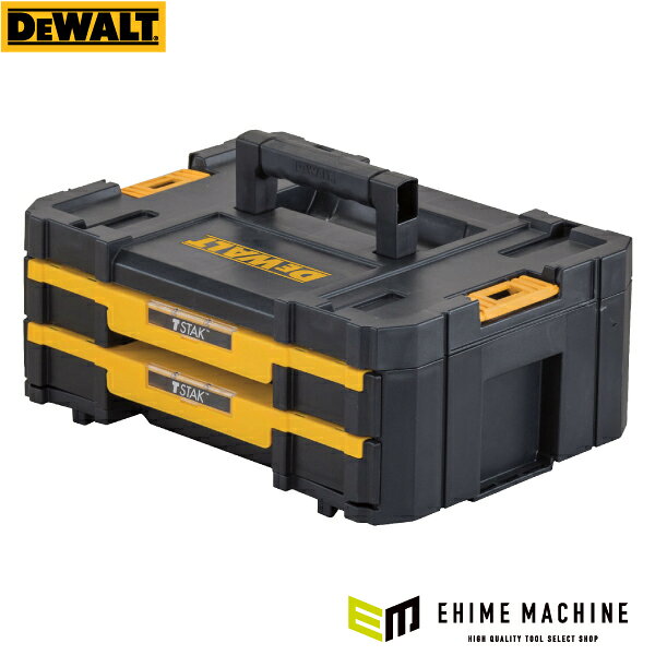 商品コード：000537300102 メーカーコード：000537 メーカー名：DEWALT(デウォルト) メーカー品番：DWST17804 商品名：DWST17804 TSTAK チェスト 2Drawers JANコード：45361784...
