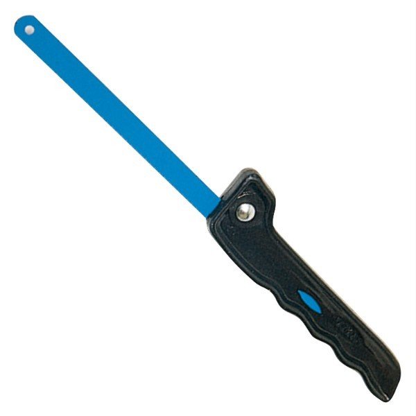 プラスチックハンドルドルなので軽いです。 鋸刃の長さが調節可能です。 用途：アルミ板、基板、プラスチック材の切断などに。 ■全長(mm)：260 ■形状：プラスチックハンドル ■重量(g)：41 ■形状：プラスチックハンドル ■本体重量：4...