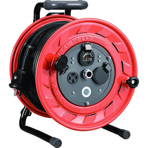 ●複数の機器を同時に使用できるので作業効率がアップします。 ●油やホコリの侵入を防ぐコンセントキャップ付です。 ●電線種：ソフトンケーブルVCT ●電線仕様長さ(m)：30 ●電線仕様太さ(［［MM2］］)：3.5 ●電線仕様芯数(C)：4...