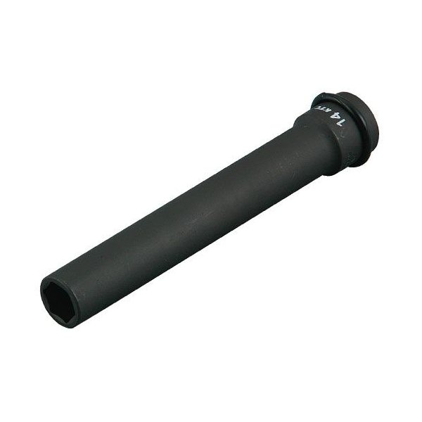 差込角12.7sq.のインパクトレンチ用六角ソケット、対辺19mm。 ピン・リングで確実に保持。 KTCのインパクトソケットBP4LL-19TPです。 差込角12.7mm(12.7sq.)(1/2)のインパクトレンチ(電動・エア)用六角ソケ...