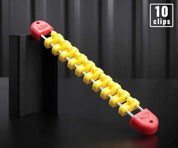 差込角6.3sq.のソケットをすっきり整理。 クリップ10個のソケットホルダー。 KTCのソケットホルダEHB210です。 差込角6.3mm(6.3sq.)(1/4)のソケットを10個保持できる収納用ホルダーです。 特長 ホルダの形状変更に...