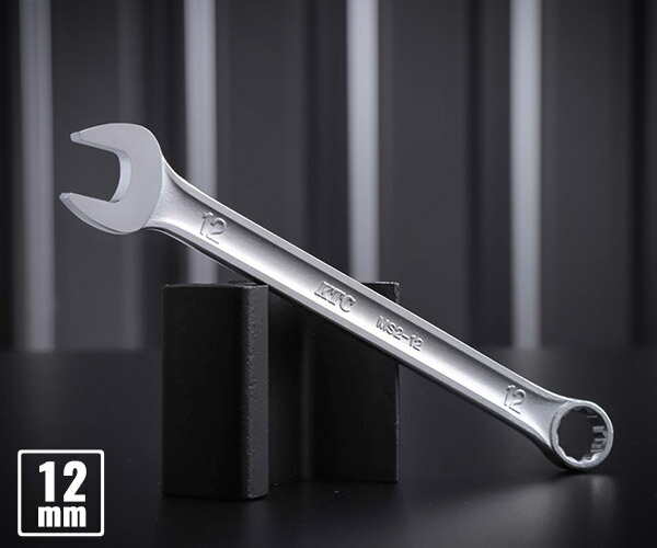 KTCコンビネーションレンチ。 自動車整備作業、バイクメンテナンス、一般産業等あらゆる分野で活躍します。 ■型式：MS2-12 ■メーカー：KTC(京都機械工具株式会社） ■全長：170mm ■重量：65g 人気のカテゴリ 新商品 今月の特...