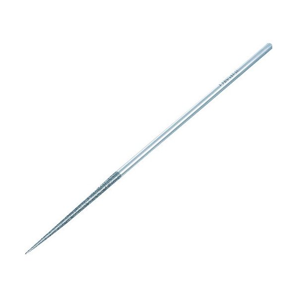■特長： ダイヤモンド砥粒をヤスリ台金に均一に分布させ、砥粒の鋭利な切れ刃を強固に保持して表面に突出させているため、最初の鋭い切れ味のまま長寿命を保ちます。 タイプ（精密用;仕上げ研削・修正・すり合わせなど、鉄工用:荒研削・剛性を要する重研...