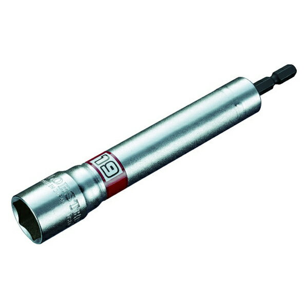 【特長】 ボルト・ナットの角を確実にとらえ、面接触で角を傷めません。 電ドルソケットの基本形状です。 深穴式になっており、雄ねじの飛び出しが長い場合でも使用可能です。 軽量タイプで作業者の負担を軽減し、作業効率アップします。 【商品スペック...