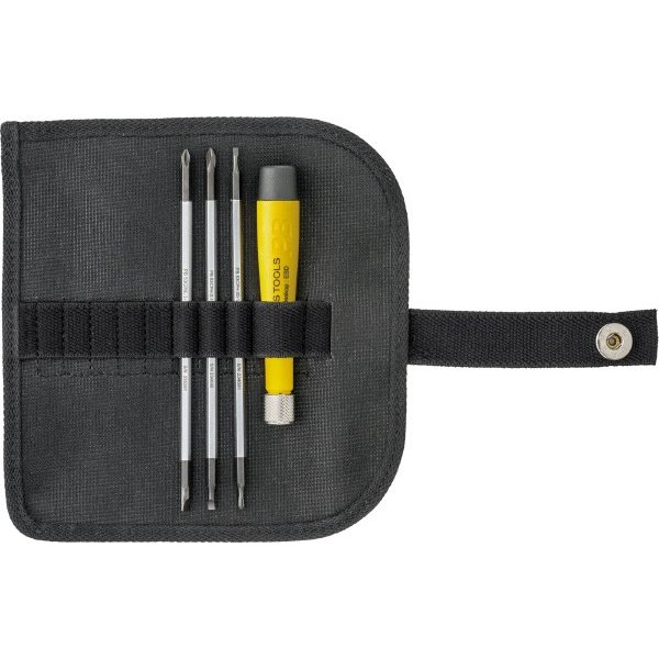メーカー名：PB Swiss Tools メーカー品番：1110.ESD 商品名：1110.ESD テレスコープドライバーセット JANコード：7610733246892 仕様（共通）：ブレード長さ(mm)：120 仕様（個別）：質量(g)...