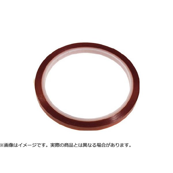 ●耐熱性が高く、銅を腐食しない粘着剤を使用しています。 用途： ●特に耐熱性と薄さを要求される絶縁用途に。 ●コイル、トランス、キャパシタの絶縁用途に。 仕様： ●色：褐色 ●幅(mm)：12 ●長さ(m)：33 ●厚み(mm)：0.05 ...