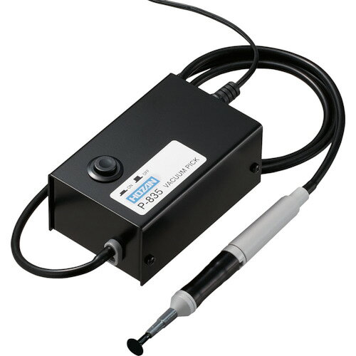 電動ポンプで対象物を吸着させるため、スムーズな作業が可能。 150gまでのピックアップに対応。 コンパクトな本体、静かな作働音(45dB以下) 対象物を離したいときはグリップをつまみます。 手袋をつけたままでも使用可能です。 デモ機を無料で...