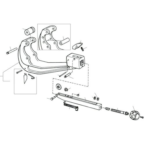 154・156用フィードスクリューアッセンブリー。 メーカー名：RIDGID（リジッド） メーカー品番：22383 商品コード：520922383 商品名：22383 フィードスクリュー アッセンブリー F/154.156 JANコード：0...