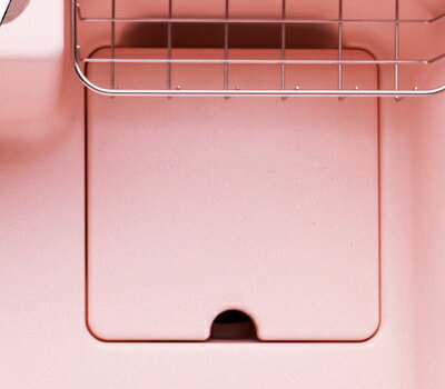 排水フタ サイズ 幅188*奥行き188mm 材質 人工大理石製 色 カームローズ色 商品説明 Gシンク専用です。　