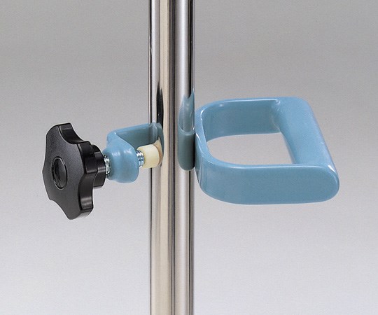 ■仕様 材質：スチール製（樹脂コーティング） 取付可能パイプ径：φ22〜25mm 色：ブルー