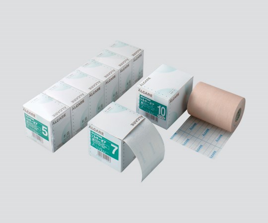 ●高通気性のメッシュ状不織布を使用し、皮膚呼吸を妨げません。●適度な柔軟性をもち、局部への貼付も容易です。●エマルション粘着剤の使用により、さらに皮膚刺激性低減を実現しました。■商品仕様材質：基材／ポリエステル不織布、粘着剤／アクリル系 幅...