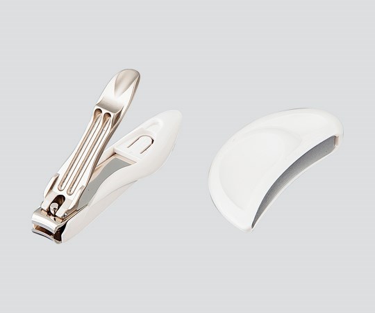 ■特徴 爪の仕上げに便利なラウンド型爪ヤスリがセットされています。 ■仕様 入数：1セット 材質（爪切り）：刃部／ステンレス刃物鋼（SUS420-J2）、ヤスリ部／ステンレス（特殊加工）、てこ部／亜鉛ダイカスト 材質（ヤスリ）：本体／ステン...