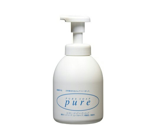 ●天然素材をベースにした人と環境に優しいハンドソープで、香りが手に残りません。■商品仕様仕様：ノズル式白ボトル付き内容量：500ml成分：天然ヤシ油脂肪酸カリ石鹸・イソプロピルメチルフェノール・エデト酸塩 医薬部外品