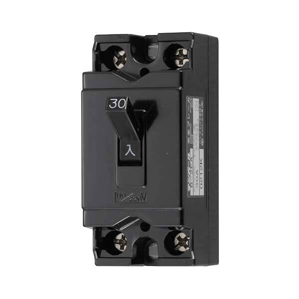 【 特 長 】 ● 住宅用分電盤、標準分電盤などの組み込み用として、また小容量負荷などにご利用いただける遮断器です。 ● 設置用のビス2本付きです。 【 仕 様 】 ■ 適合電線：φ2.0~φ2.6Cu（銅）／5.5mm2~8mm2 ■ 端...