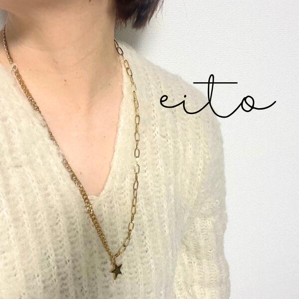 星 さびないラリエット ブルブルべー イエベ 金属アレルギー対応 サージカルステンレス 長さ　70センチ 3WAY 素材　サージカルステンレス　金属アレルギー対応星 さびないラリエット ブルブルべー イエベ 金属アレルギー対応 サージカルス...