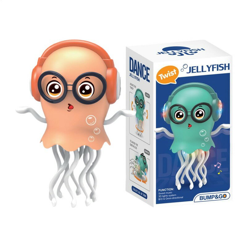 メインキャッチコピー: 音楽に合わせて光り踊る！楽しいタコの知育おもちゃ このインタラクティブなタコのおもちゃは、リズミカルな動きとカラフルな光で、お子様の好奇心と創造性を育みます。家族の集まりや日常の遊び時間を、より楽しく演出する相棒です...