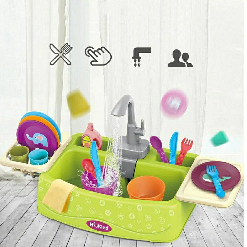 おままごとキッチンパーツセット！ ・ままごと遊びは子供の観察力や想像力、優しさや思いやりなどの情緒を育むこうかがあります。 子供の学習趣味を育成して、子供の探求意欲を満たして、大人の日常生活シーンを体験させて、子供の手を鍛える能力と認知能力...