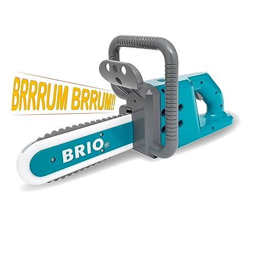 チェーンソー/-/34602・Color:チェーンソー・パッケージ個数:1・ビルダー チェーンソーは、なんでも切れそうなほど本物にそっくり。回転する刃やブンブン唸る音も本格的です。・ハンドルユニットは BRIO ビルダーのパーツと互換性があ...