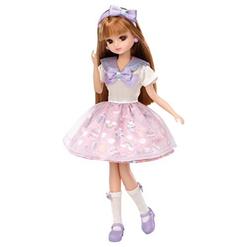 ゆめかわゆうえんち・無し ワンサイズ ・・Style:ゆめかわゆうえんちPatternName:単品・電池は使用しません。・(c) TOMY・素材: ポリエステル・サイズ: ワンサイズ説明 商品紹介 ゆめかわな遊園地ドレス セーラー襟と遊園...