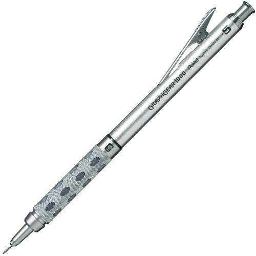 ・シルバー 0.5mm PG1015・・Size:0.5mmPatternName:単品・芯硬度表示窓付き・替消しゴム品名:Z2-1N・サイズ/重さ:軸径 10mm ×奥行 9mm × 長さ 150mm /20g・芯径:0.5mm・材質/軸...