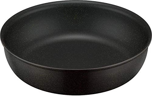 ・ブラック 20cm KVA-020 BK・サーモスの取っ手のとれるフライパンシリーズ IH対応モデル・サイズ(約):幅21.5×奥行21.5×高さ5.5cm・径/20cm、本体重量(約):0.4kg・対応熱源:ガス火・IH (100V・2...
