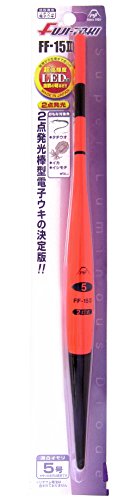 適合オモリ:3号・ 適合オモリ:3号 FF-14II・・Style:適合オモリ:3号・2点発光 超高輝度赤色LED電気ウキ・使用電池:リチウム電池 FB-03またはBR435(別売)1本 電池寿命:約7時間・適合オモリ:3号 発光部:高輝度...