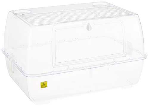 ・ 48L x 28W x 32H cm C14・本体サイズ (幅X奥行X高さ) :17.5×48.0×32.0cm・本体重量:1.3kg・原産国:中華人民共和国・中が良く見え観察やお手入れ楽々。・主な素材:ベーストレイ・上部カバー・天キャ...