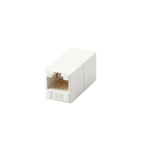 単品ホワイト/cat6A/LD-RJ45JJ6AY2・Size:cat6AStyle:単品・パッケージ個数:1・RJ45コネクターのLANケーブルを延長できるLANケーブル延長コネクター(UTP用)です。お手持ちのLANケーブルの長さが足り...