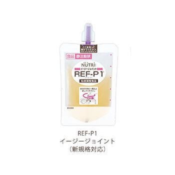 REF-P1(粘度調整食品) 　 1袋90gあたり エネルギー(kcal) 5 食物繊維(g) 1.4 水分(g) 87.8 ナトリウム(mg) 120 たんぱく質(g) 0 カリウム(mg) 2 脂質(g) 0 リン(mg) 3 糖質(g...