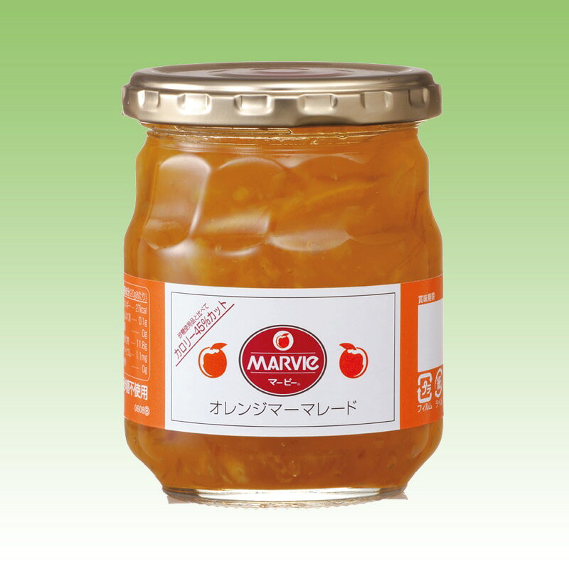マービーオレンジマーマレード(瓶詰) 20gあたり エネルギー(kcal) 27 カリウム(mg) 5.3 水分(g) 8.1 カルシウム(mg) 3.6 たんぱく質(g) 0.1 マグネシウム(mg) 0.6 脂質(g) 0 リン(mg)...