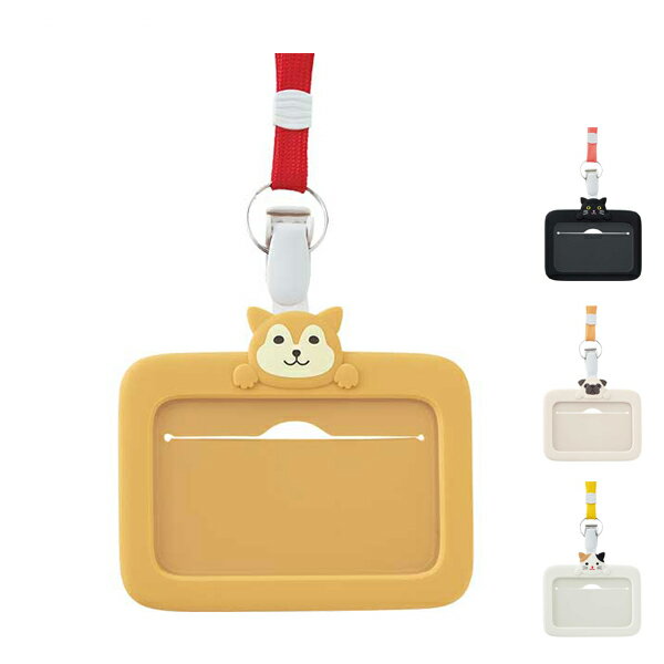 ※北海道・沖縄県・離島・一部地域は商品代金に関わらず追加送料がかかる場合があります。 ※どうぶつの耳の形状によってサイズは若干異なります。 ・やわらかいシリコンカバー付きで安心してさげられるIDカードホルダーです。 ・背面にはメモなどが入る...