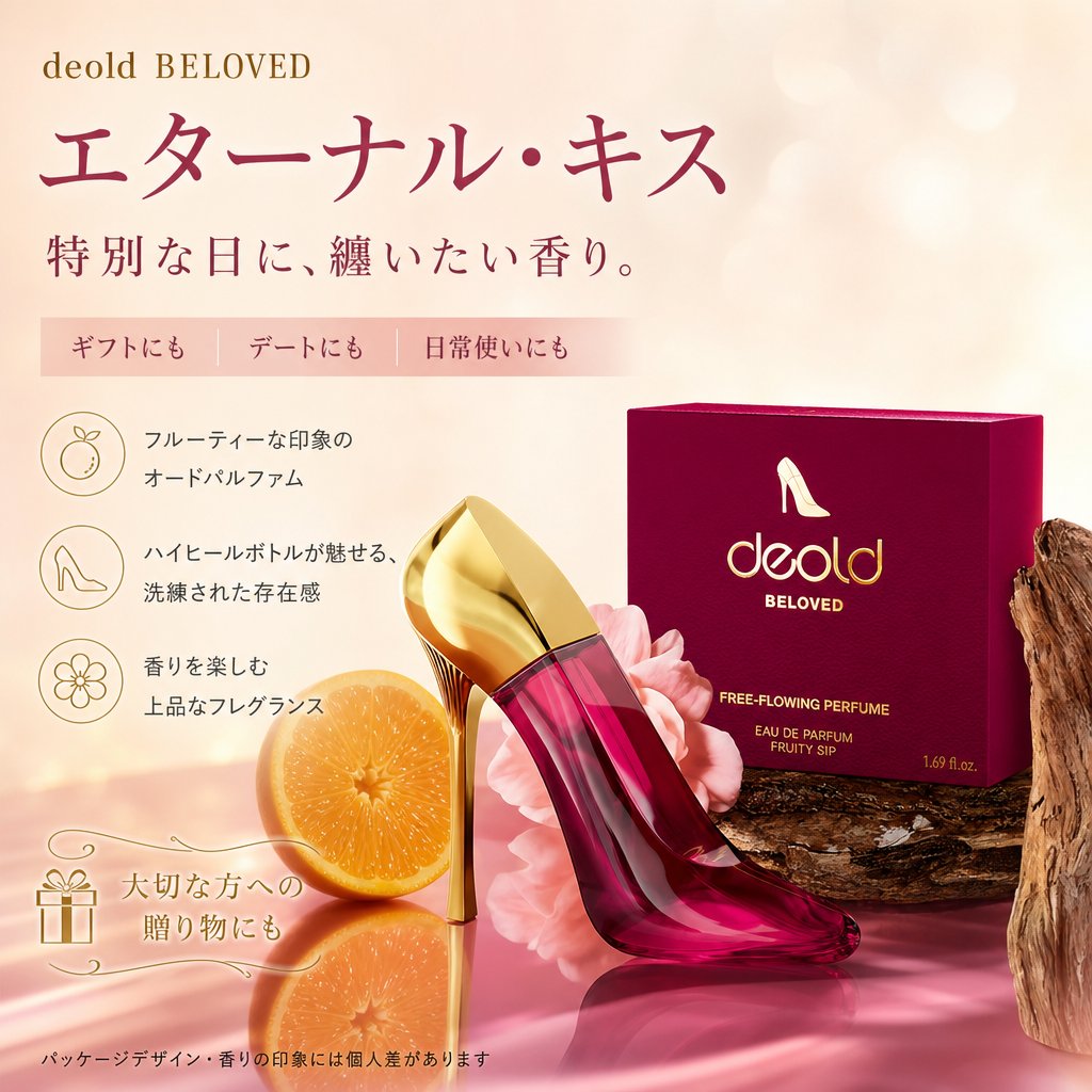 【商品特徴】 ◎【華やかで魅力的なフルーティーフローラルの香り】 みずみずしいフルーティーノートと優雅なフローラルノートが調和したレディースフレグランス。甘く華やかな香りが女性らしい魅力を引き立て、特別な日をより印象的に演出します。 ◎【自...