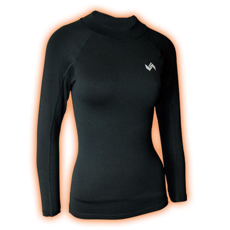 [エー・ディー・ワン] コンプレッションインナー レディース 機能性 保温 防寒 吸汗 速乾 ストレッチ スポーツ ゴルフ トレーニング ランニング ウォーキング ヨガ アウトドア 女性 婦人 wome伸縮性と程よいフィット感、厚手のストレ...