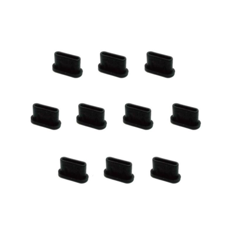 monofive USB3.1 Type-Cポート防塵保護カバー・キャップ（10個入り） シリコンタイプ MF-TYPEC-C10BUSB3.1 Type-Cポート（メス）用の保護カバーキャップ 10個入です。出っ張りが少なくノートPC タ...