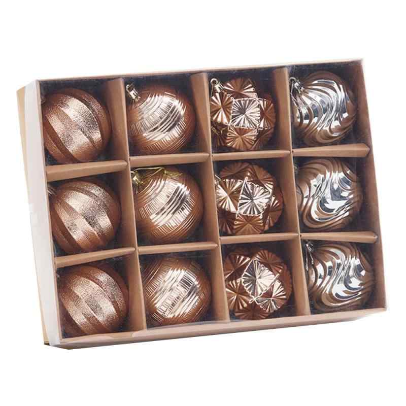 クリスマス オーナメント 8cm 12個 大きめ 装飾 飾り 【大きく豪華なオーナメントでツリー華やかに】 ボール クリスマスオーナメント おしゃれ 飾り付け 豪華 大き目『クリスマスツリーを彩るオーナメント』 1．『存在感のある8cmのオ...