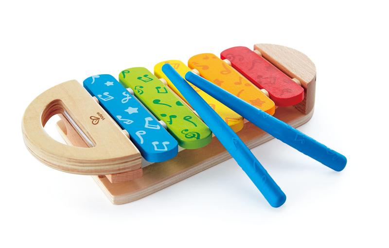 Hape(ハペ) にじいろシロフォン E0606世界60か国以上で愛される知育玩具、ハペのおもちゃ品番:‎E0606個数:3電池付属:いいえ製品サイズ:27.94x12.7x4.32cm