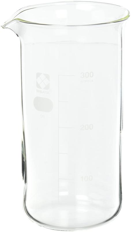 柴田科学 トールビーカー 300mL 010040-300A 1個容量：300mL外径×高さ：66×135mm材質:ほうけい酸ガラス