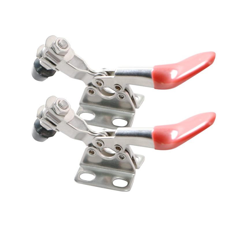 Ohamtes 304ステンレス鋼タイプ4001、100KG 220 lbsクランプ力、ケースラッチ、調整可能なトグルラッチクランプ、ヘビーデューティトグルラッチクランプ、ハンドルトグルラッチクランプ