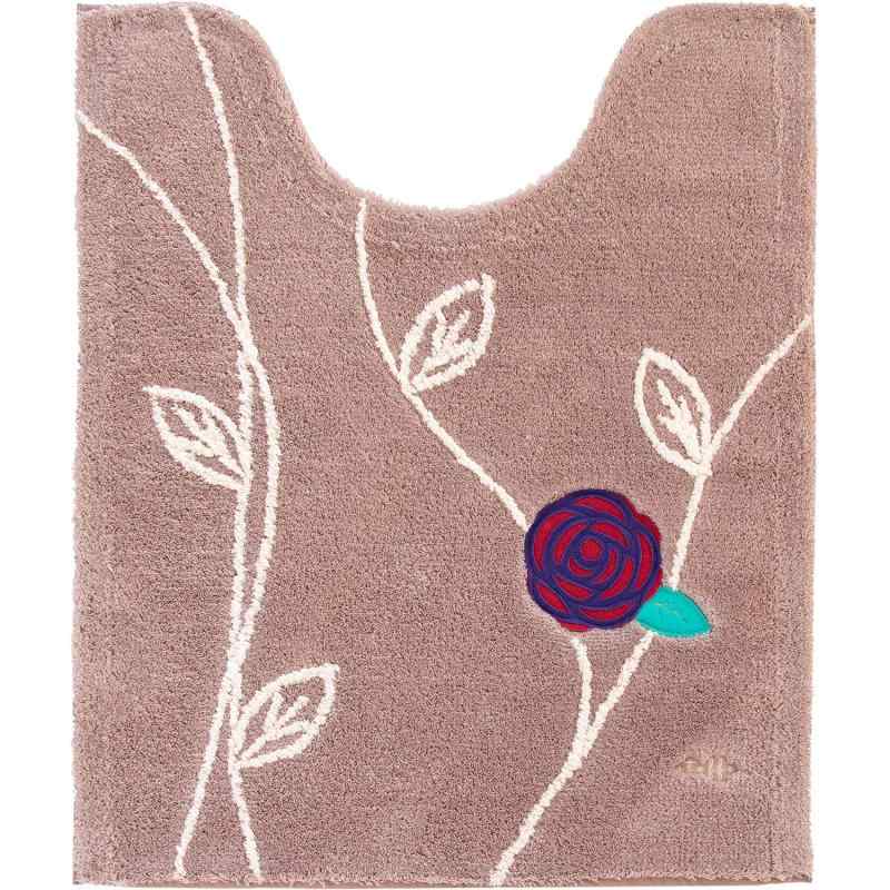 オカ(OKA) エトフトリア トイレマット 約75cm×63cm ロングサイズ ベージュ(北欧トイレタリー)サイズ：75cm×63cm素材：アクリル60％・ポリエステル30％・綿10％裏面すべり加工首下：約57cm生産国：中国