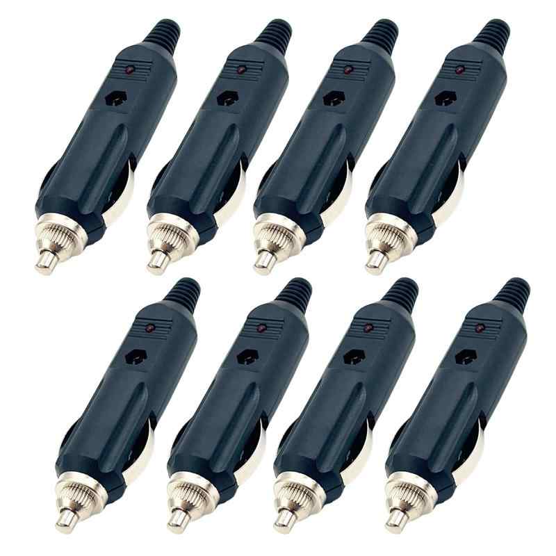 TIGRE BLANC 汎用 シガー ソケット LED ヒューズ 付 12V 24V オスプラグ コネクタ シガー プラグ ライター 電源 取り 車12V、24Vのシガーライターソケットに対応した汎用オスプラグのコネクタです。スマートフォン...