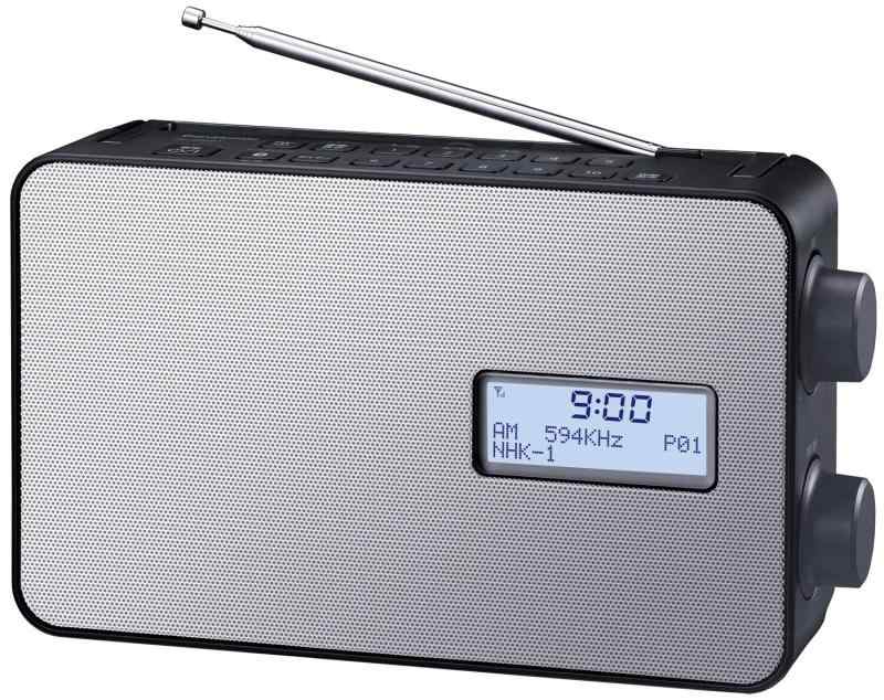 パナソニック ラジオ FM/AM ワイドFM Bluetooth対応 IPX4相当 防滴仕様 ブラック RF-300BT-Kラジオも音楽も大音量で聴き取りやすい防滴仕様のBluetooth(R)対応ラジオ。10cm大型スピーカーと「音質切替...
