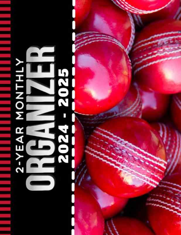 2-Year Monthly Organizer 2024-2025: 8.5x11 Large Dated Monthly Schedule With 100 Blank College-Ruled Paper Combo / 24-Mo...