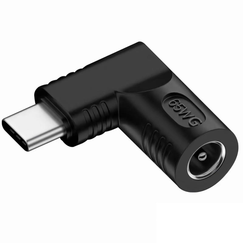 ノートパソコン充電器をType-Cに変換 Type-C USB PD 65Wコンバーター 電源変換アダプター 5.5×2.1mm プラグ 対応 ノートPC 充電アダプター トリガープラグ USBタイプC DCプラグ既存のノートPC電源アダプ...