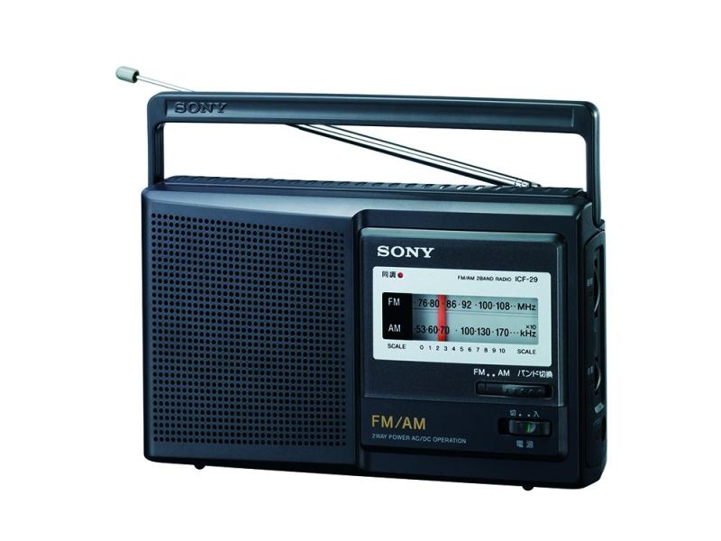 ソニー ポータブルラジオ FM/AM/ワイドFM対応 ICF-29パッケージ重量: 0.95 kg