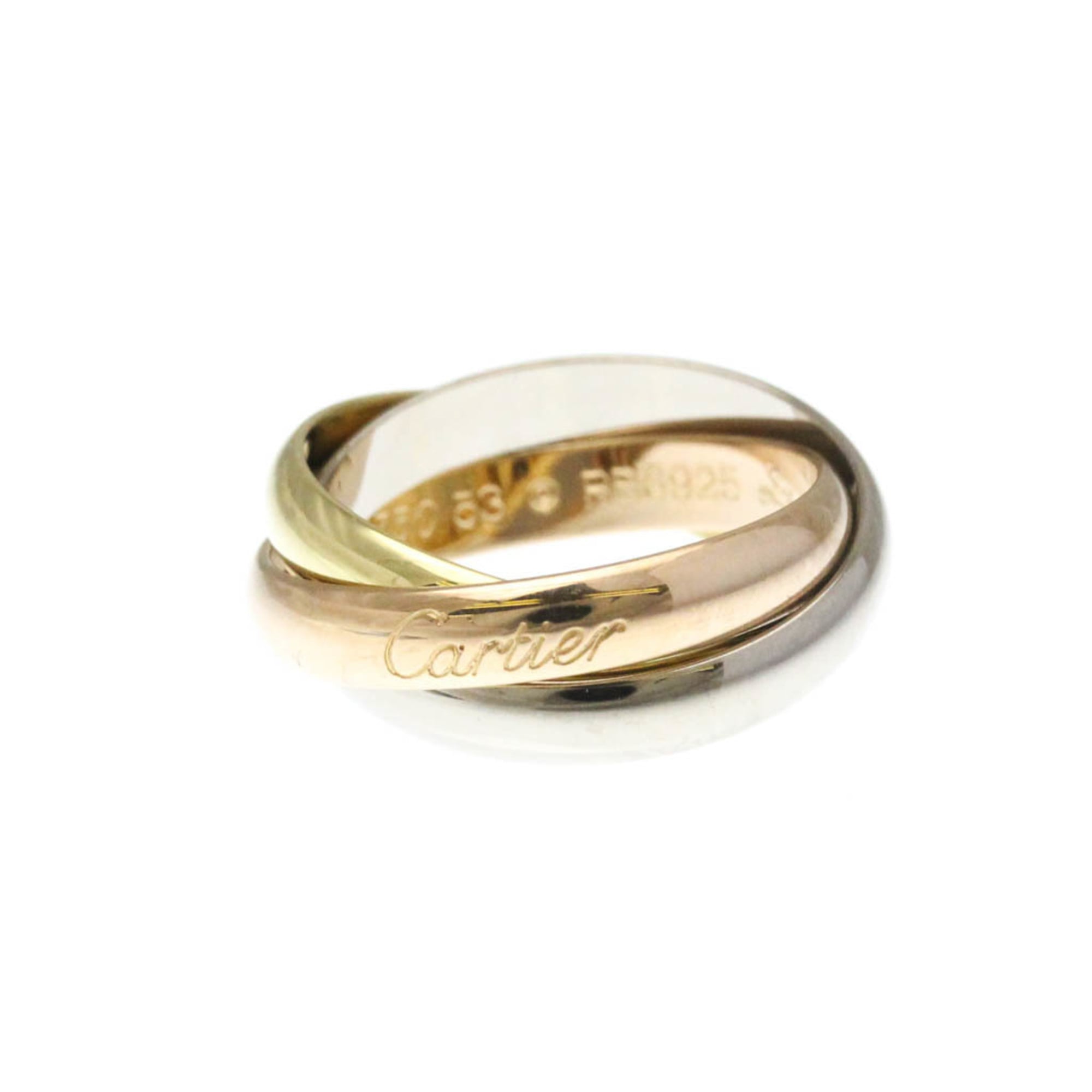 カルティエ(Cartier) トリニティ K18イエローゴールド(K18YG),K18ピンクゴールド(K18PG),K18ホワイトゴールド(K18WG) ファッション 無し バンドリング ゴールド 基本情報 [ブランド名]: カルティエ(C...