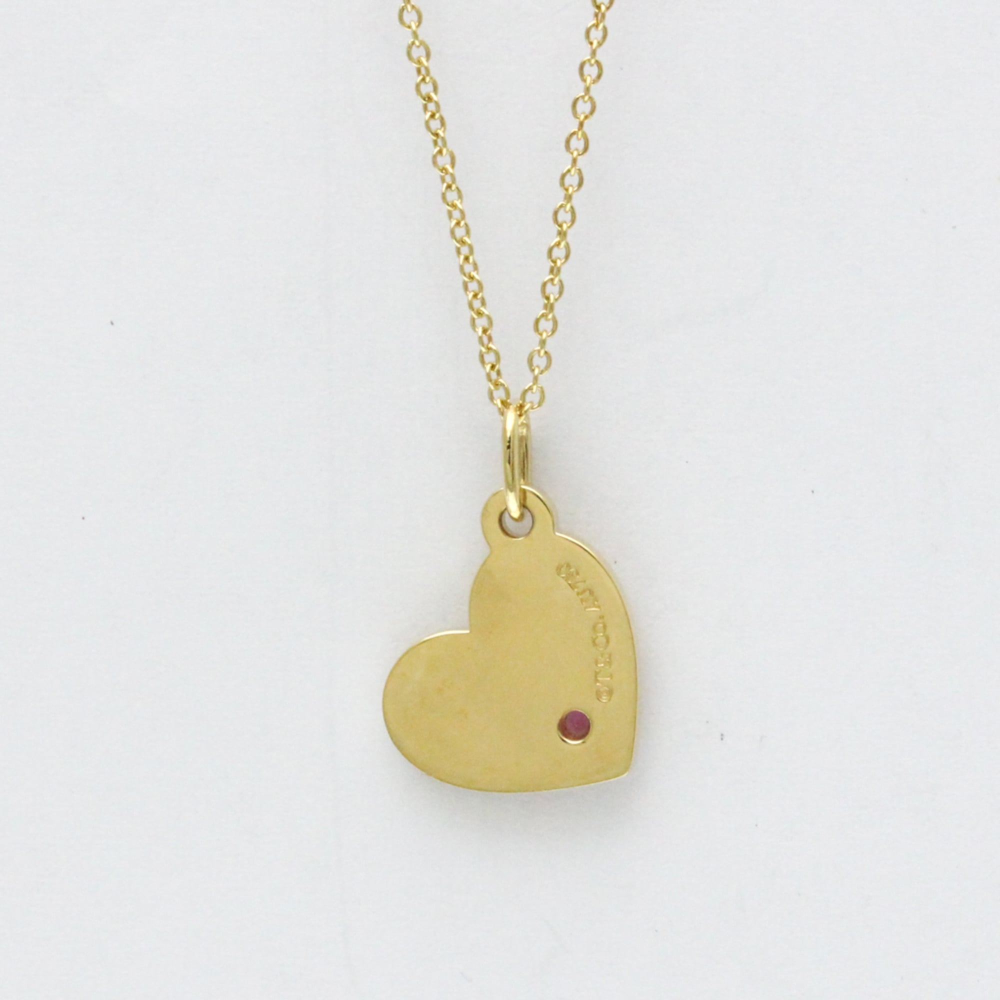 ティファニー(Tiffany) K18ピンクゴールド(K18PG) サファイア レディース,メンズ ファッション ペンダントネックレス (ピンクゴールド(PG)) ハートタグネックレス 1P サファイア 基本情報 [ブランド名]: ティファ...