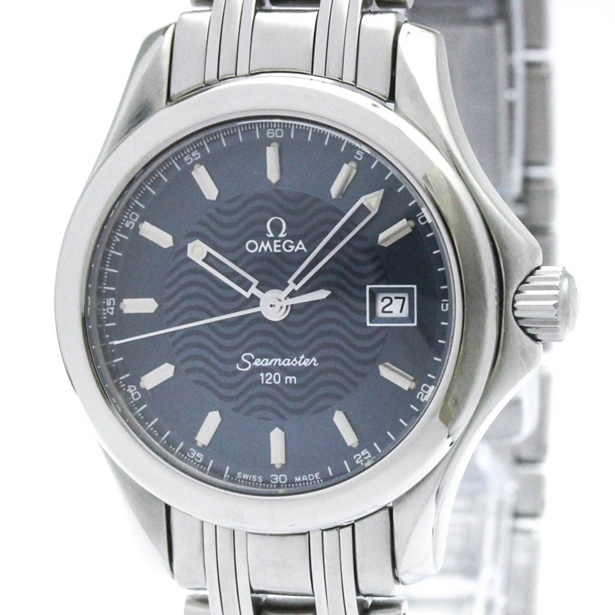 オメガ (OMEGA) シーマスター 120M ステンレススチール クォーツ レディース 時計 2581.81 (外装仕上げ済み) 基本情報 [ブランド名]: オメガ(Omega) [ライン名]: シーマスター [モデル]: 2581.81...