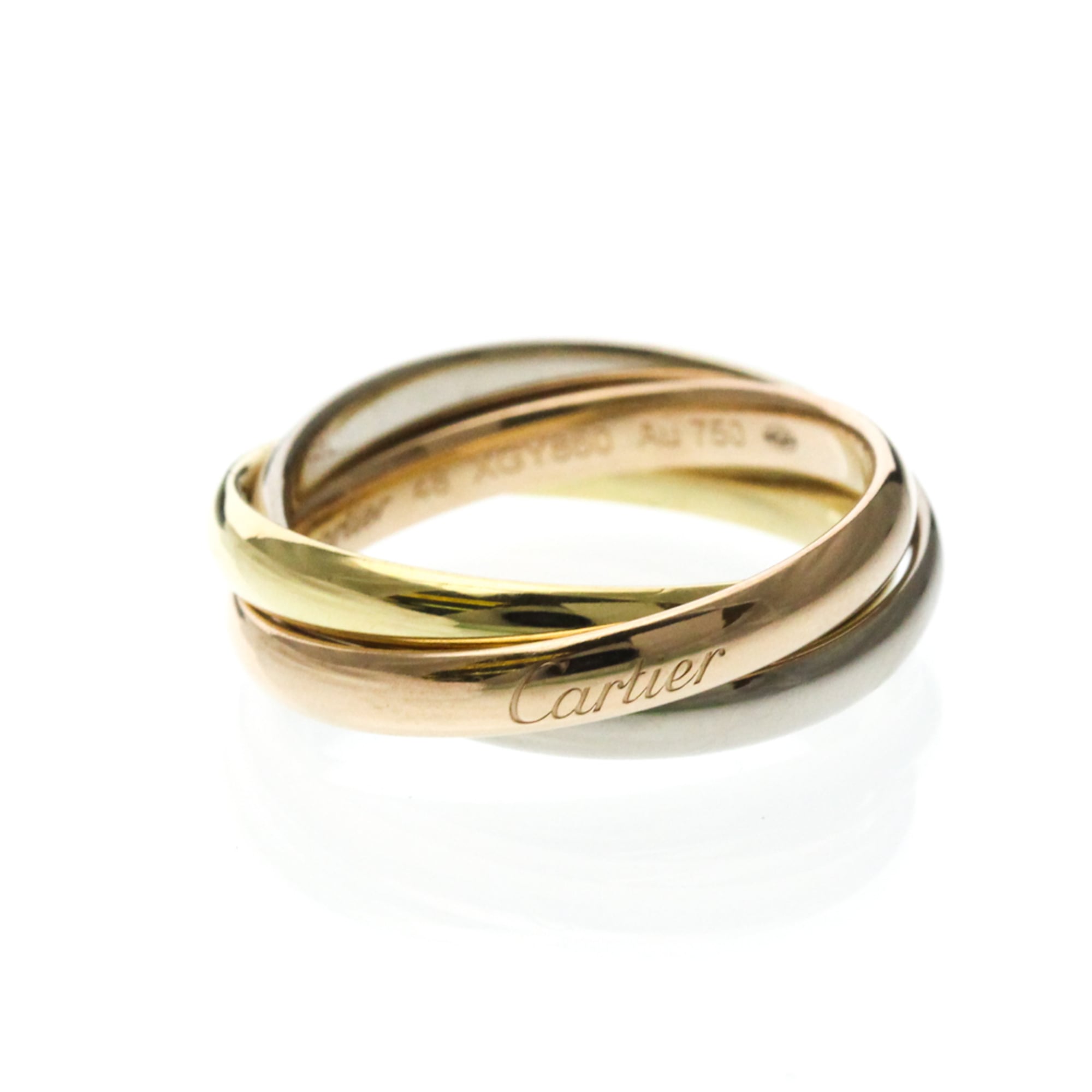 カルティエ(Cartier) トリニティ K18イエローゴールド(K18YG),K18ピンクゴールド(K18PG),K18ホワイトゴールド(K18WG) ファッション 無し バンドリング ゴールド 基本情報 [ブランド名]: カルティエ(C...